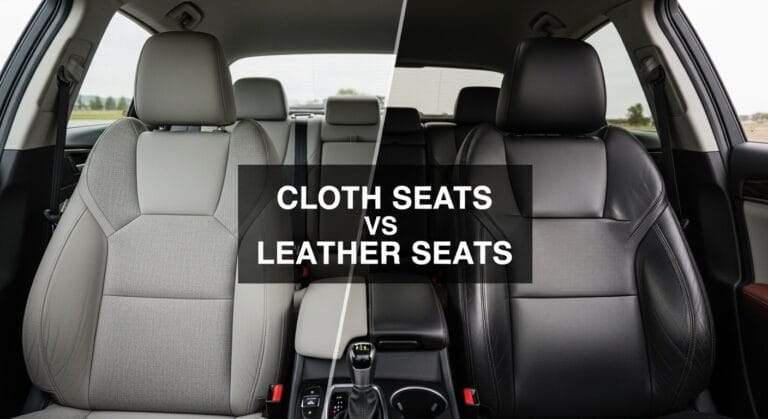 Cloth Seats vs Leather: An Expert's Unbiased Comparison