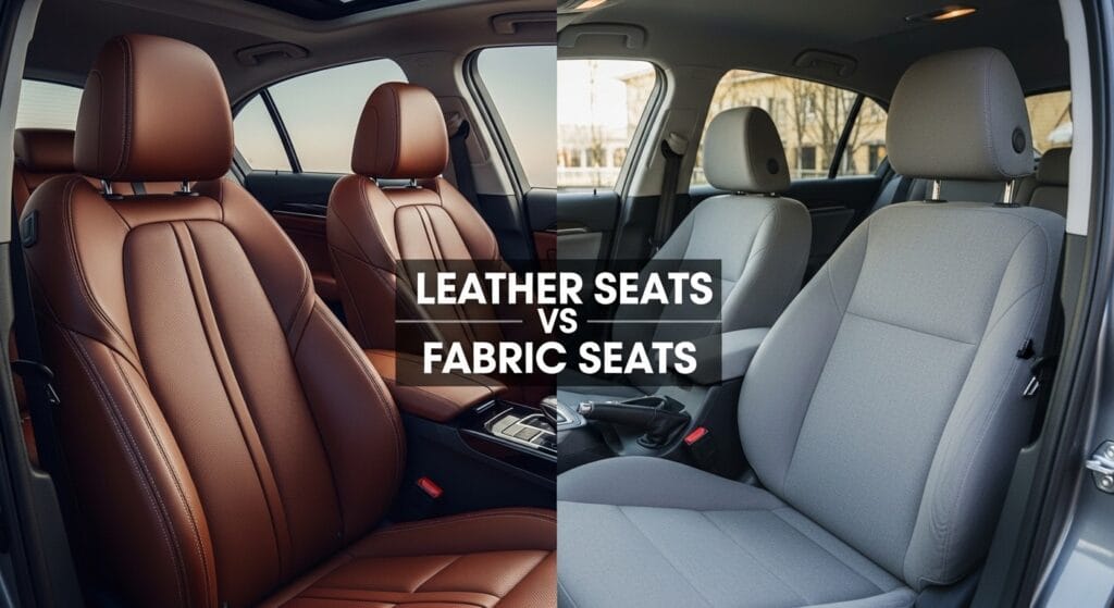 Leather Seats vs Fabric Seats: An Expert’s In-Depth Comparison